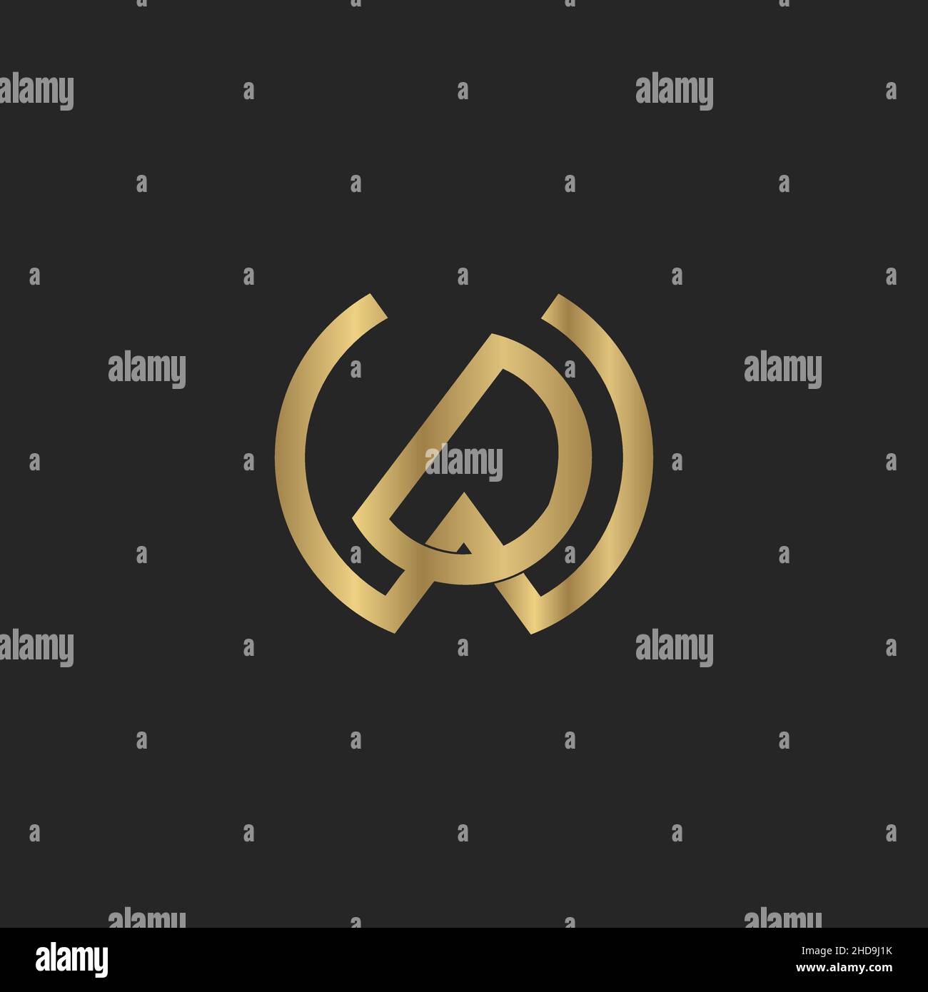 Alphabet letters Initials Monogram logo DW, WD, W and D Stock Vector ...