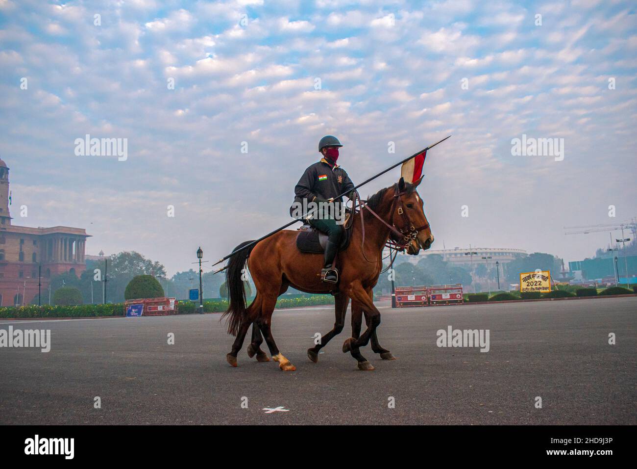 New Delhi, Delhi, India. 4th Jan, 2022. The President's Bodyguard ...