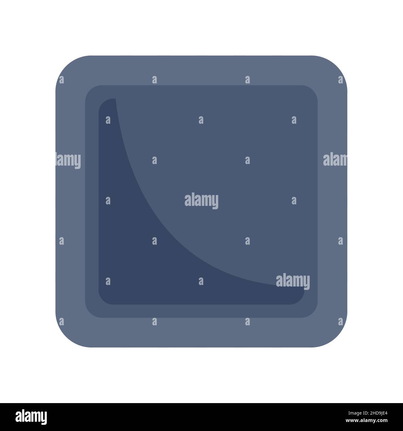 Nano processor icon. Flat illustration of nano processor vector icon ...
