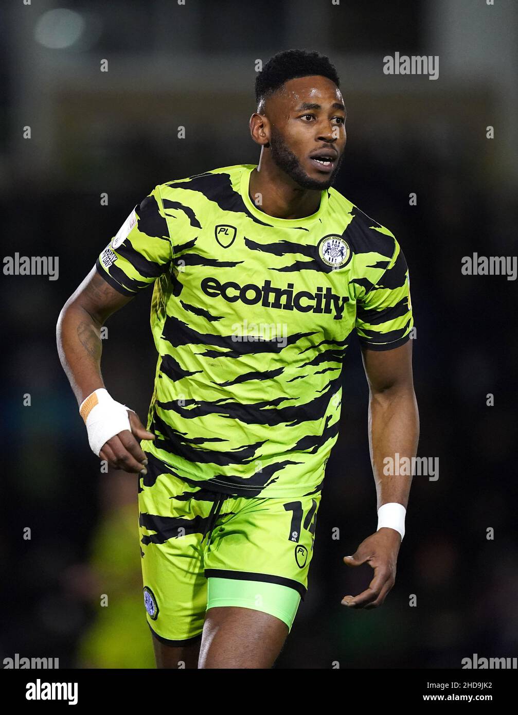 Forest Green Rovers' Jamille Matt during the Sky Bet League Two match ...