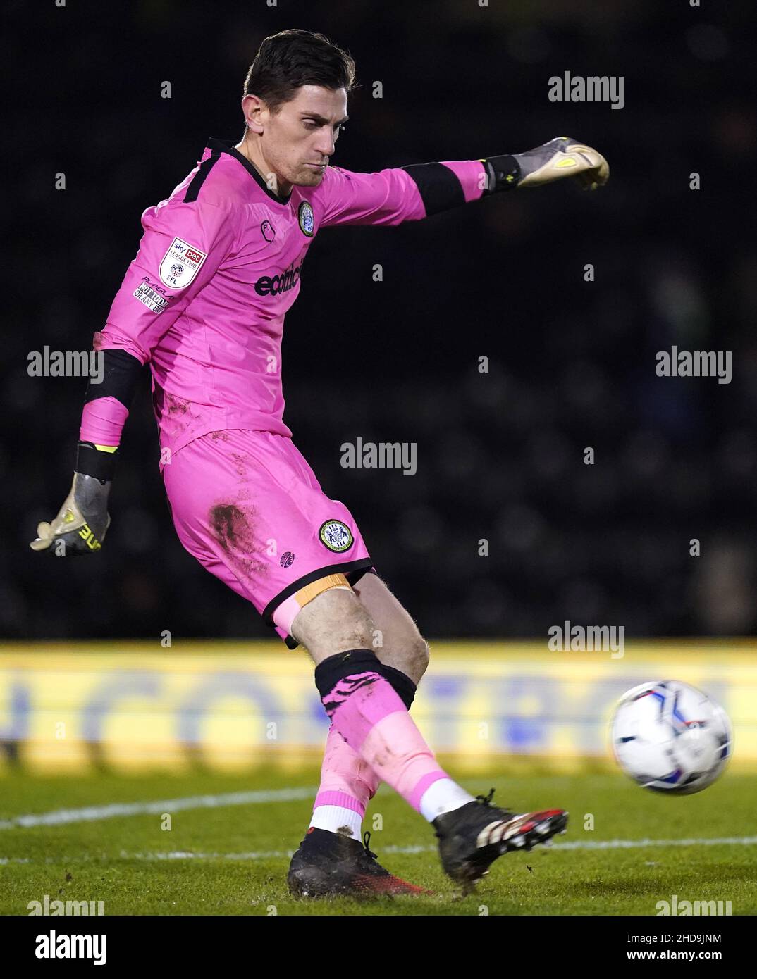 Forest Green Rovers goalkeeper Luke McGee during the Sky Bet League Two ...