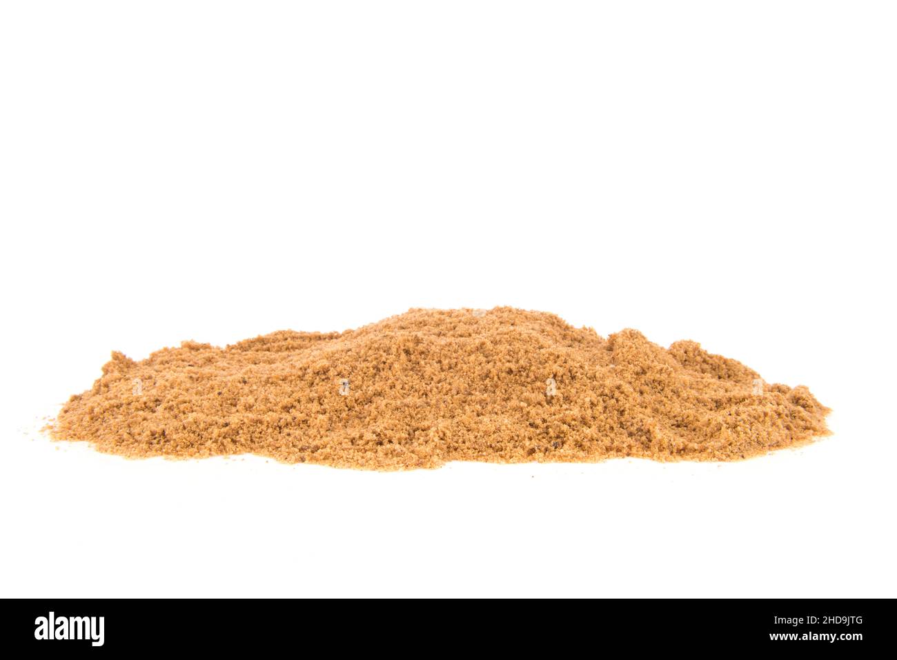 Heap of sand at the beach isolated over white background Stock Photo ...