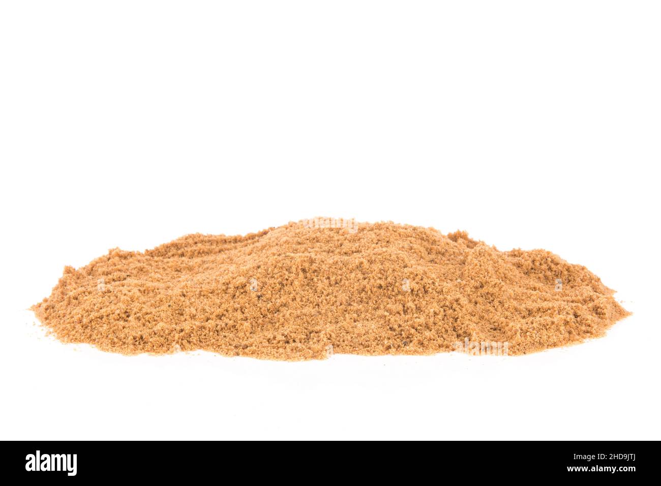 Heap of sand at the beach isolated over white background Stock Photo ...