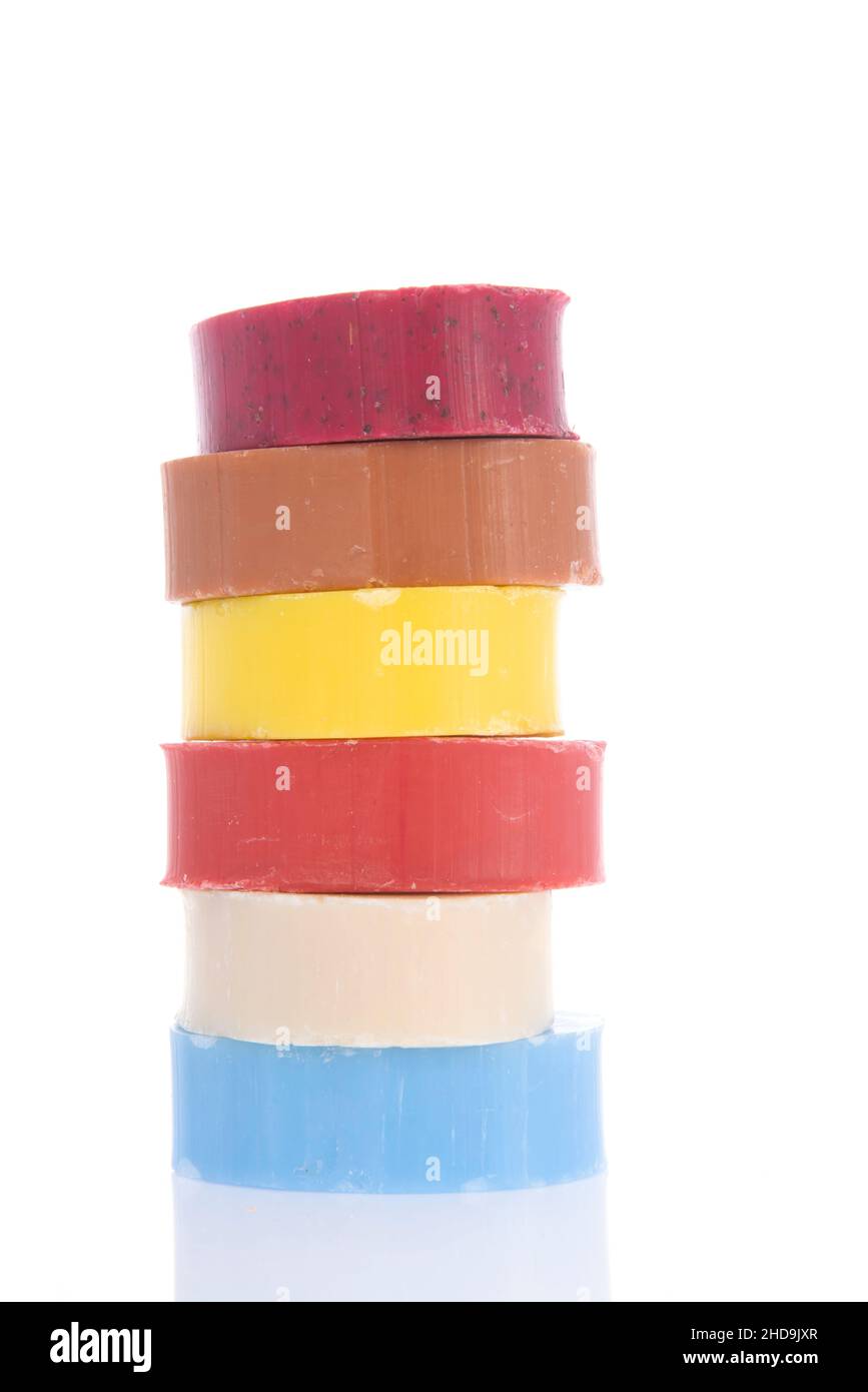 Stacked bars soap hi-res stock photography and images - Alamy