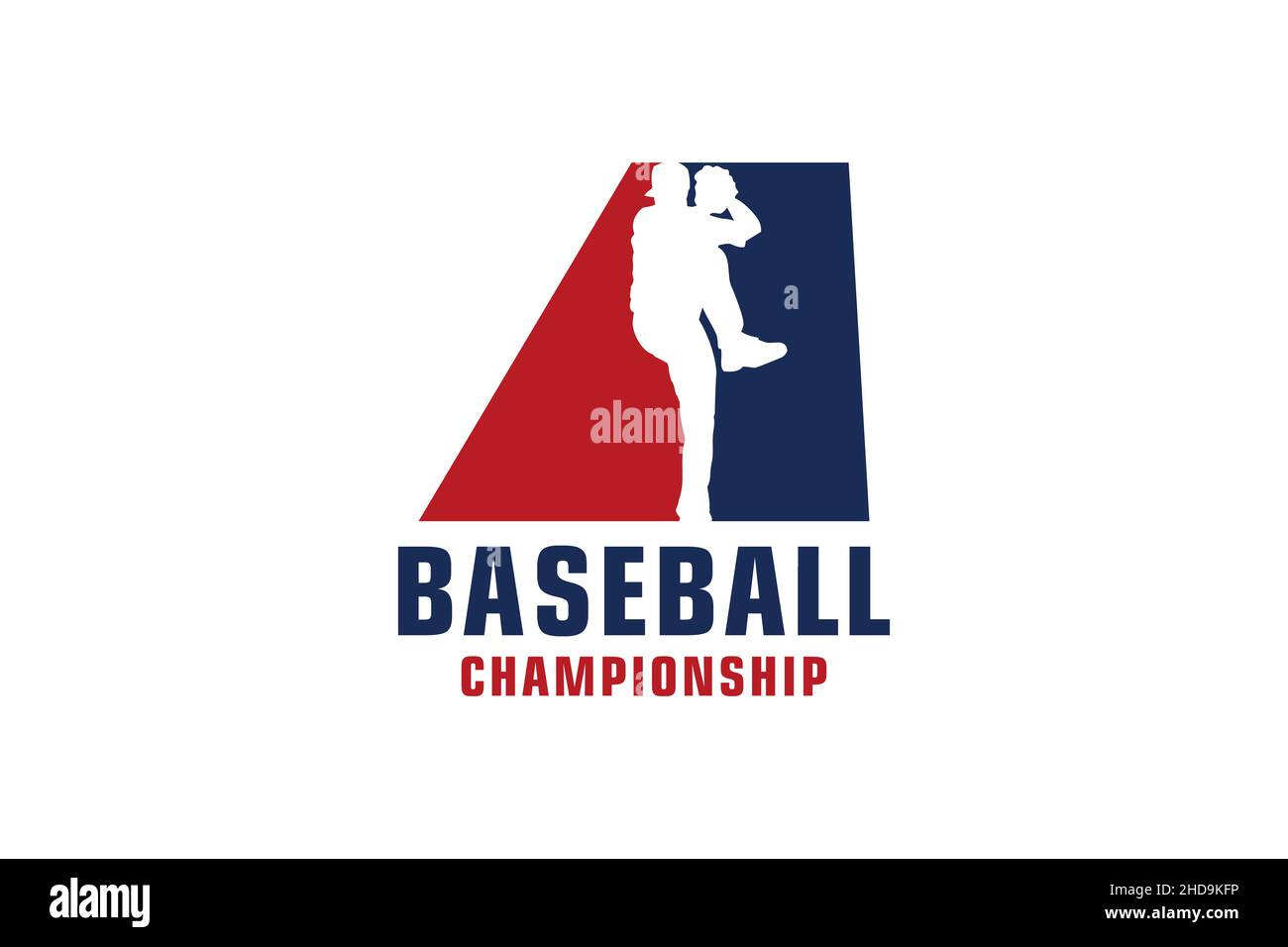 Letter A with Baseball Logo Design. Vector Design Template Elements for ...