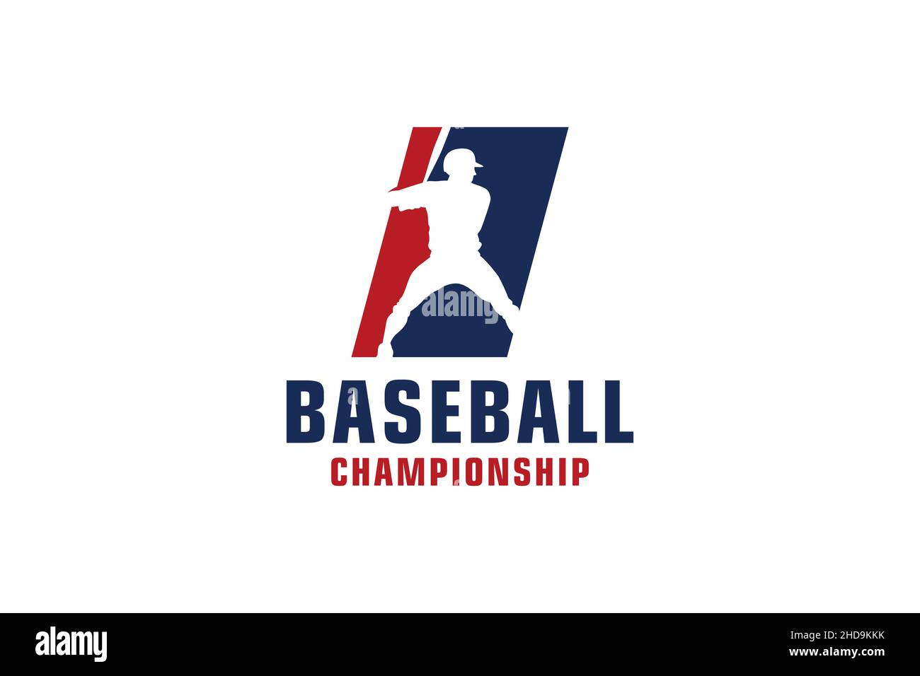 Letter I with Baseball Logo Design. Vector Design Template Elements for ...