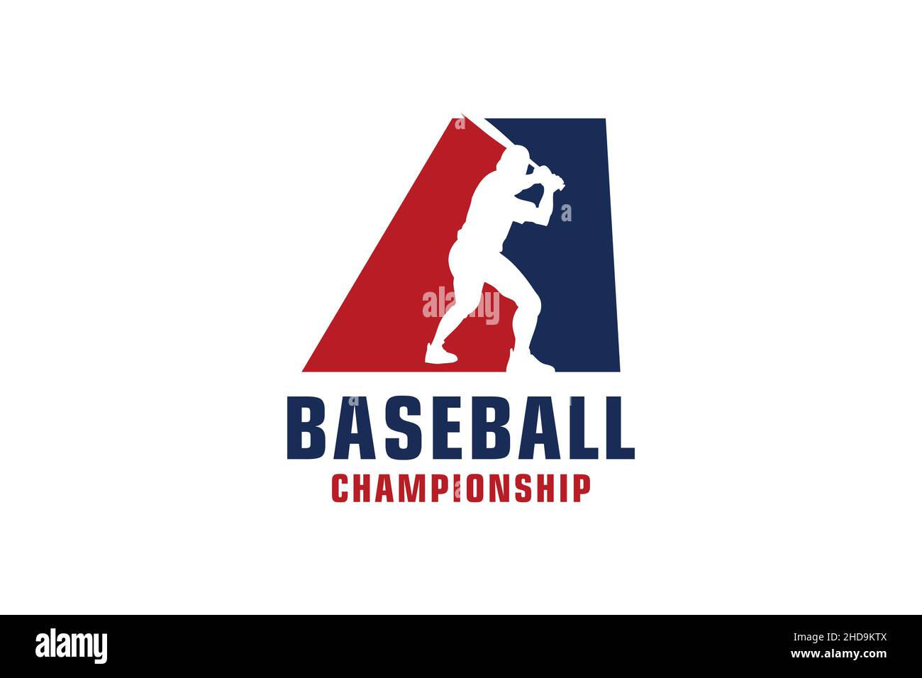 Letter A with Baseball Logo Design. Vector Design Template Elements for ...