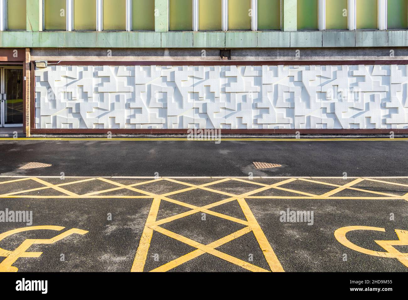 embossed decorative panels of mid century modern design on Hanley ...