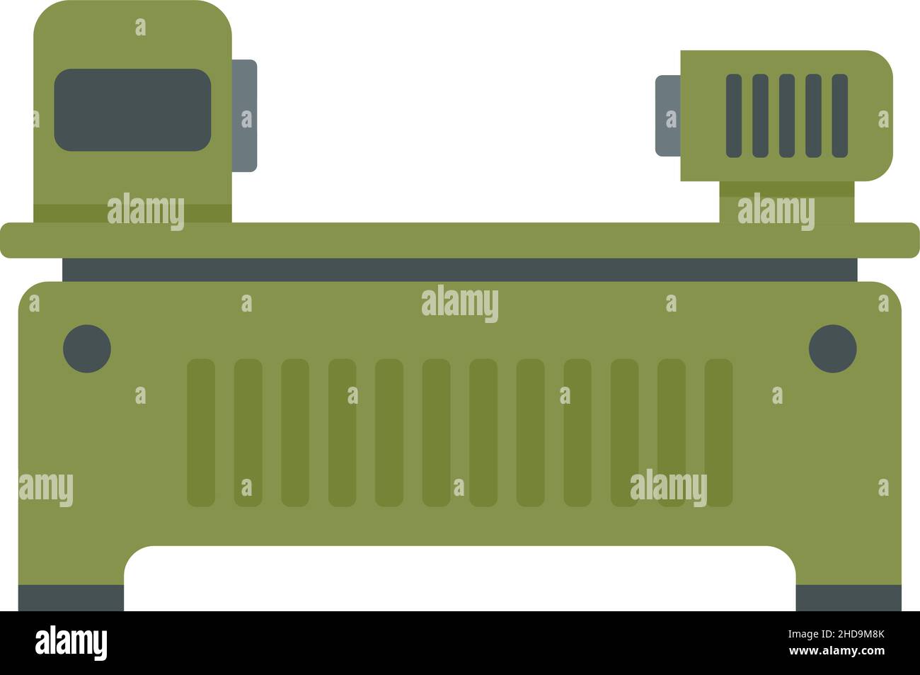 Boring lathe icon. Flat illustration of Boring lathe vector icon isolated on white background ...