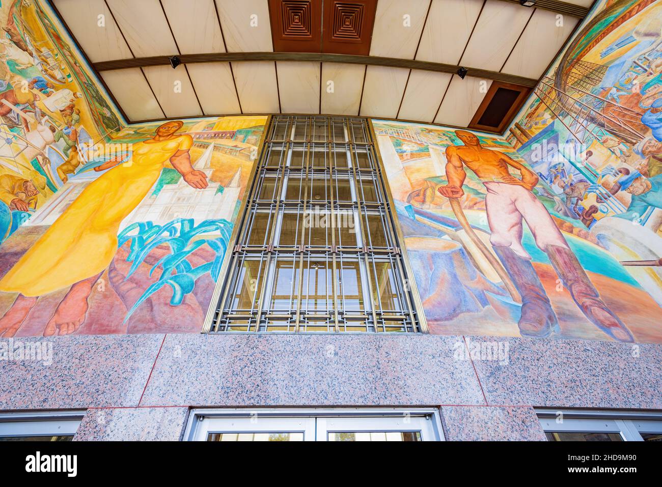 Louisiana, DEC 23 2021 - Interior view of the Louisiana State Exhibit ...