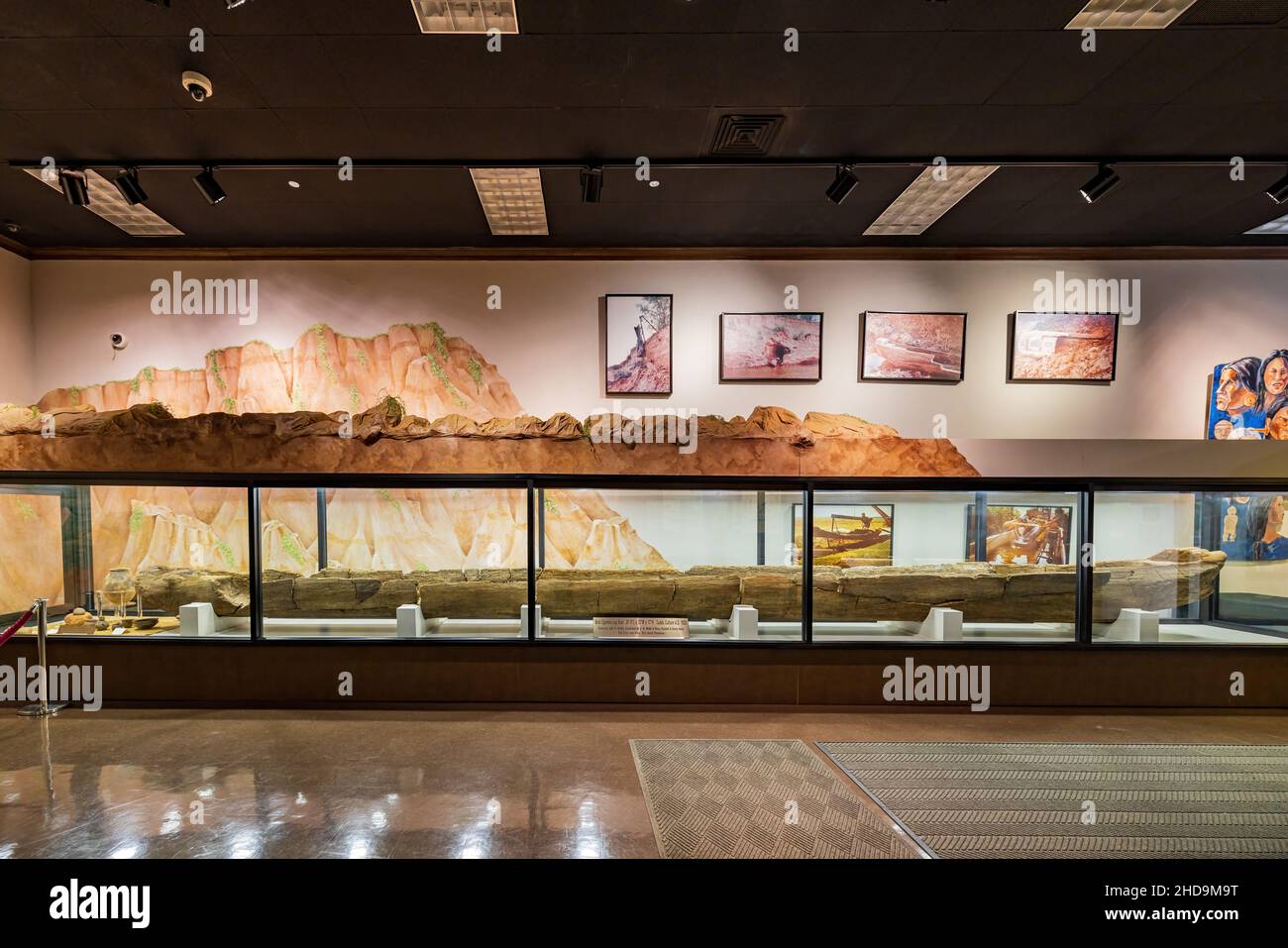 Louisiana, DEC 23 2021 - Interior view of the Louisiana State Exhibit ...