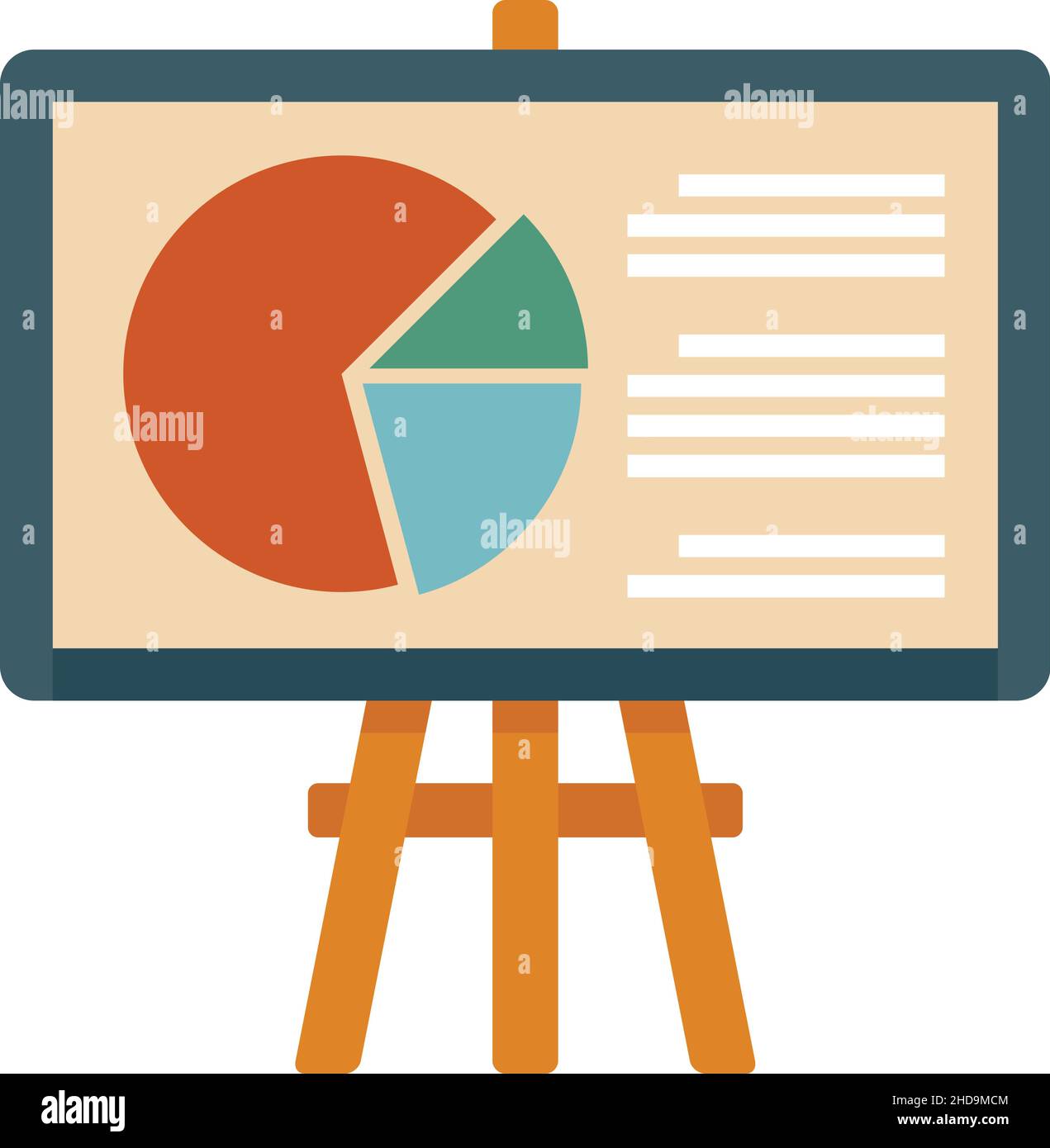 Purchasing manager banner icon. Flat illustration of Purchasing manager ...