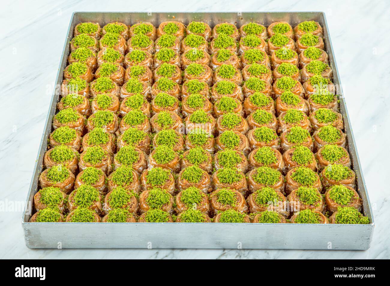 Turkish traditional dessert baklava, saray sarmasi, baklava, osmanli ...