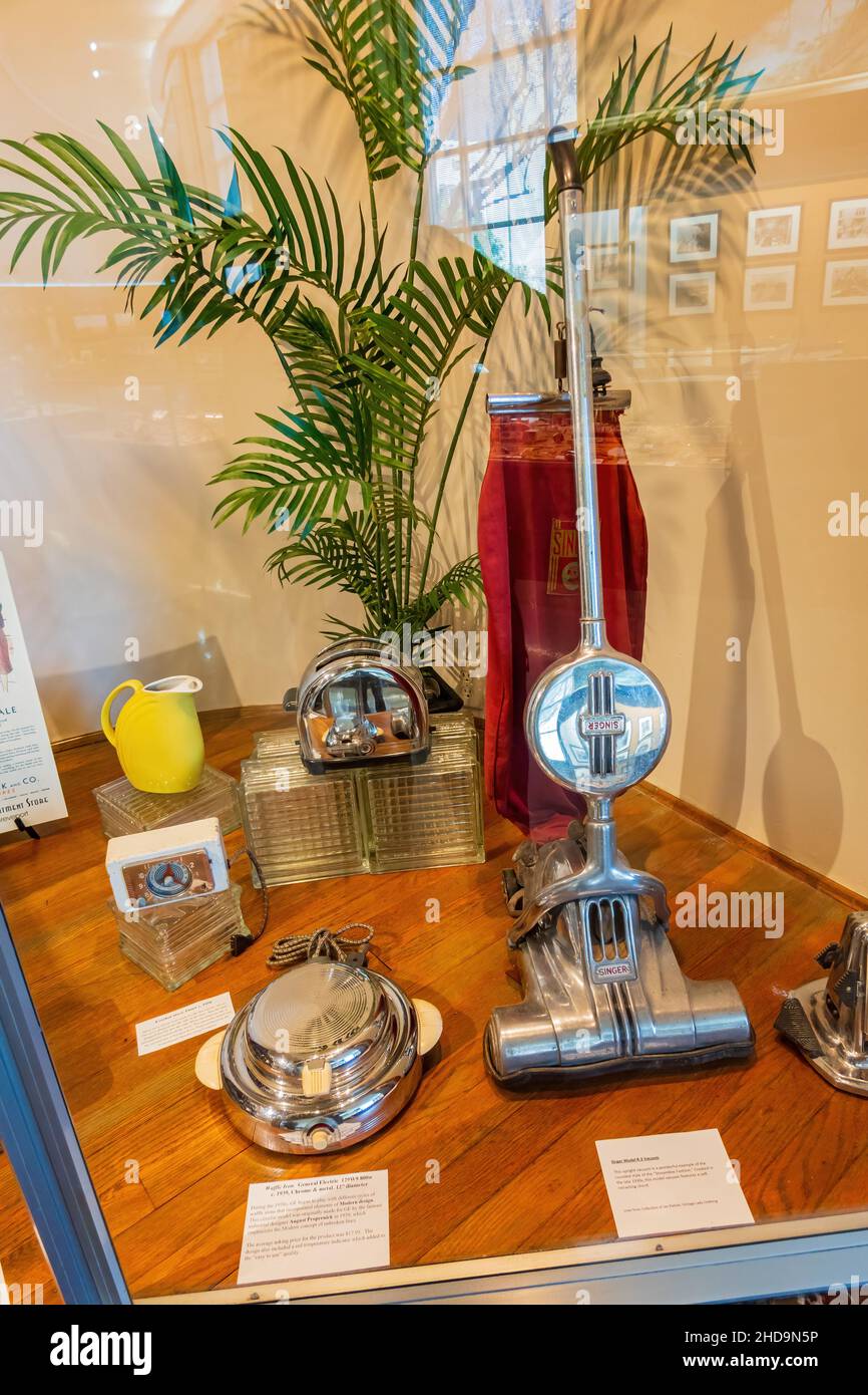 Louisiana, DEC 23 2021 - Interior view of the Louisiana State Exhibit ...