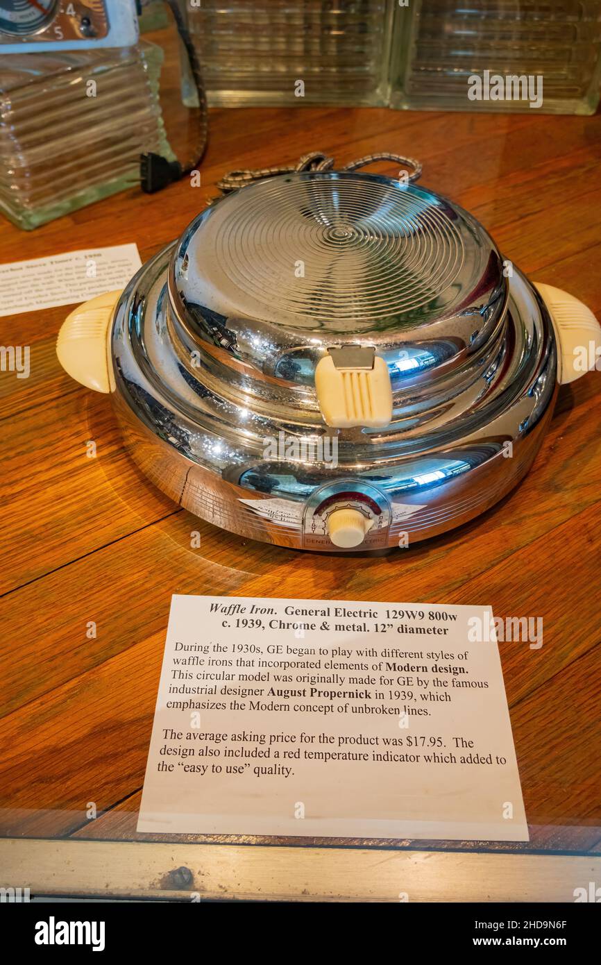 Louisiana, DEC 23 2021 - Interior view of the Louisiana State Exhibit ...