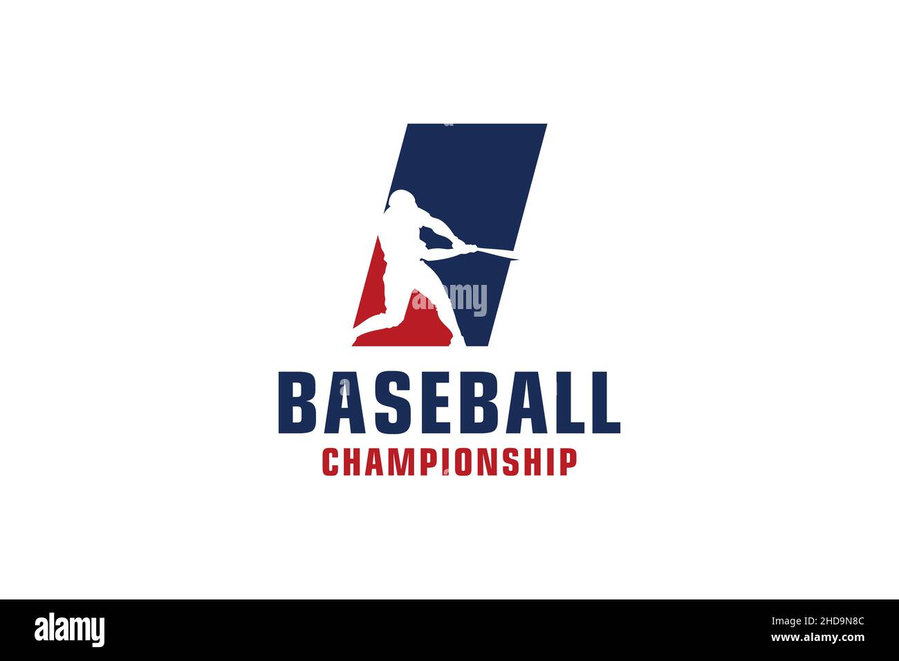 Letter I with Baseball Logo Design. Vector Design Template Elements for ...