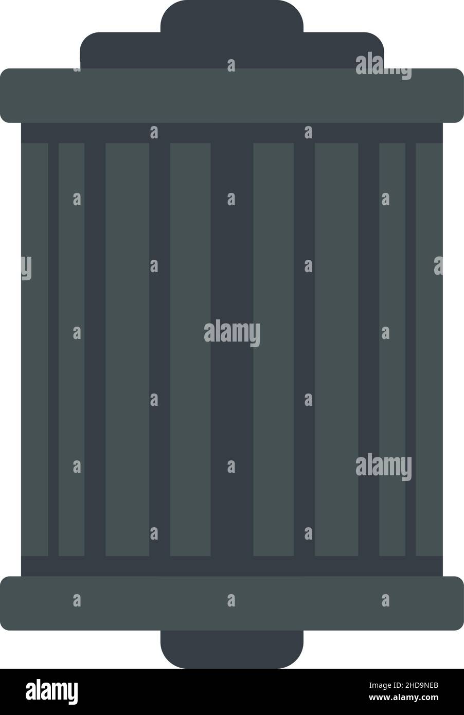 Car air filter icon. Flat illustration of car air filter vector icon ...