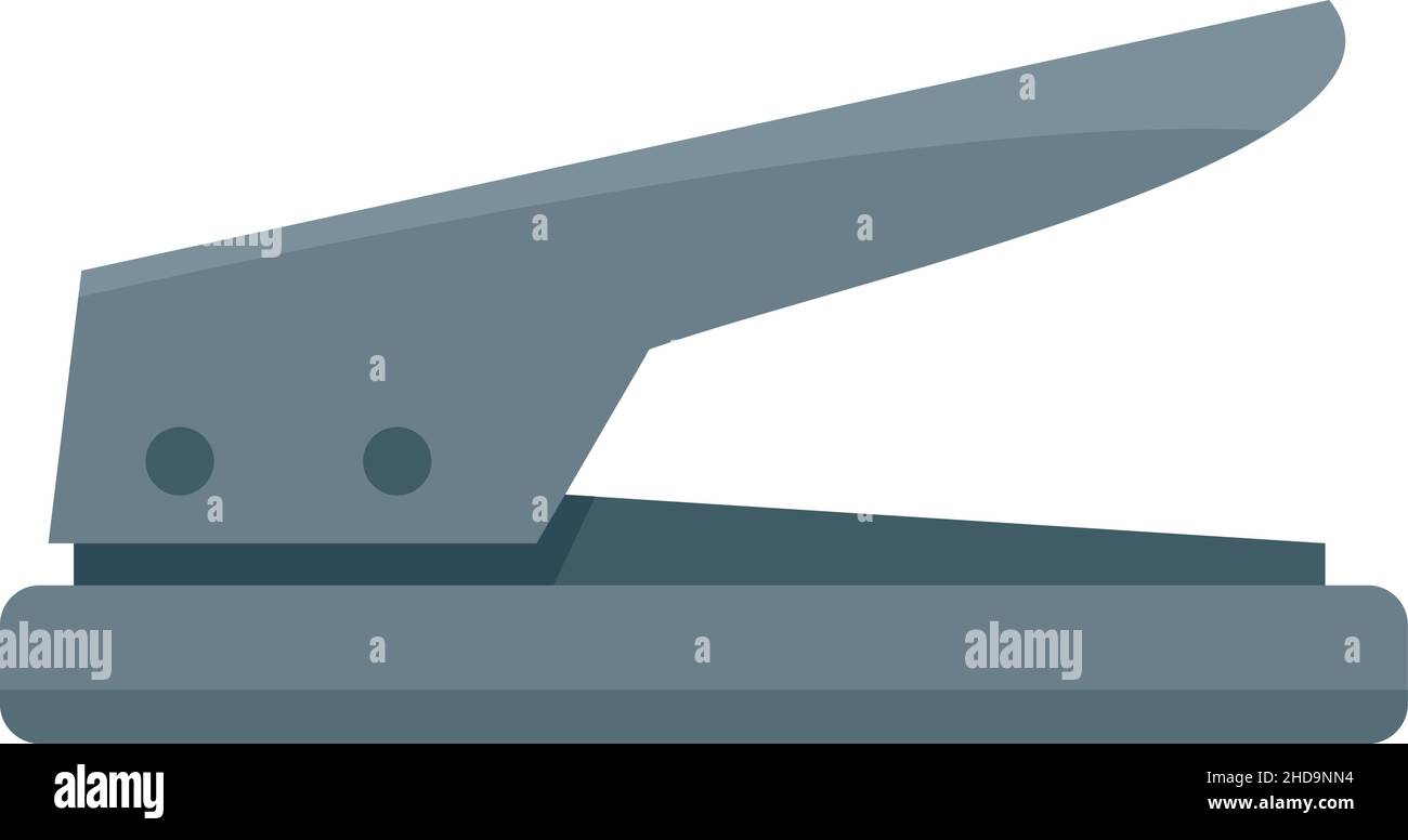 Hole punch icon. Flat illustration of hole punch vector icon isolated ...