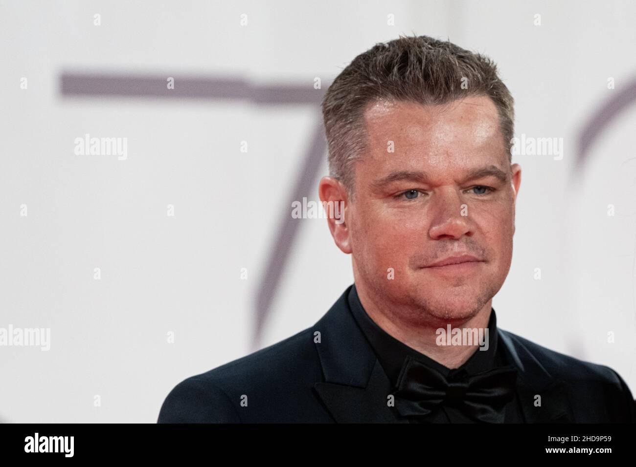 Lido di Venezia, Italy, September 10, 2021 - Matt Damon attends the red ...