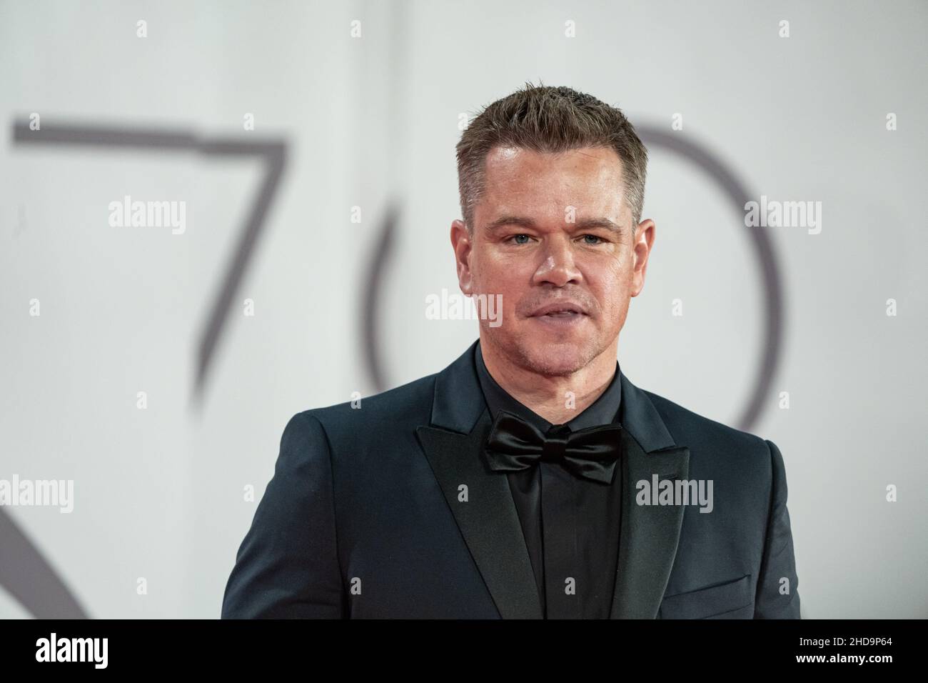Lido di Venezia, Italy, September 10, 2021 - Matt Damon attends the red ...
