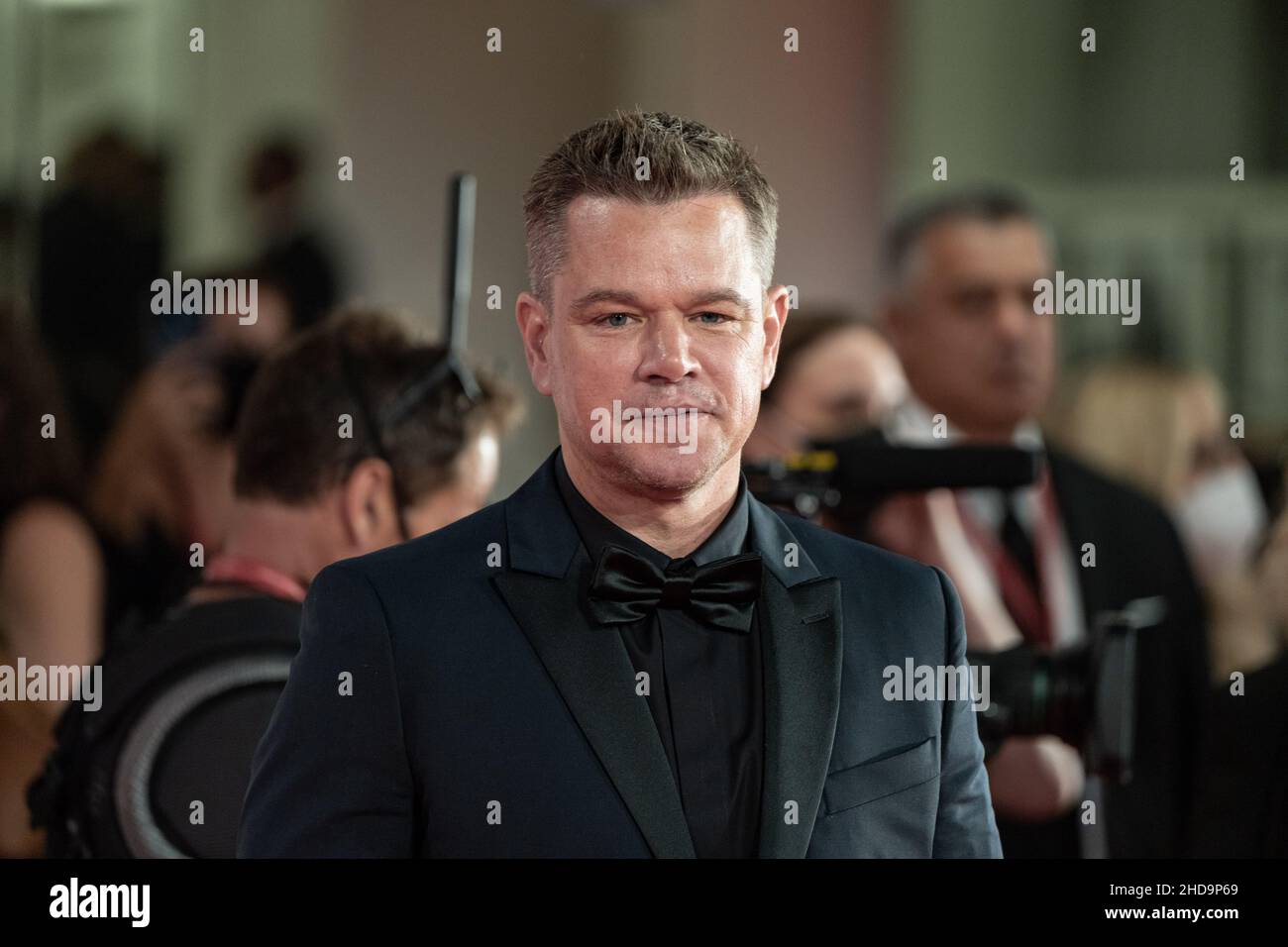 Lido di Venezia, Italy, September 10, 2021 - Matt Damon attends the red ...