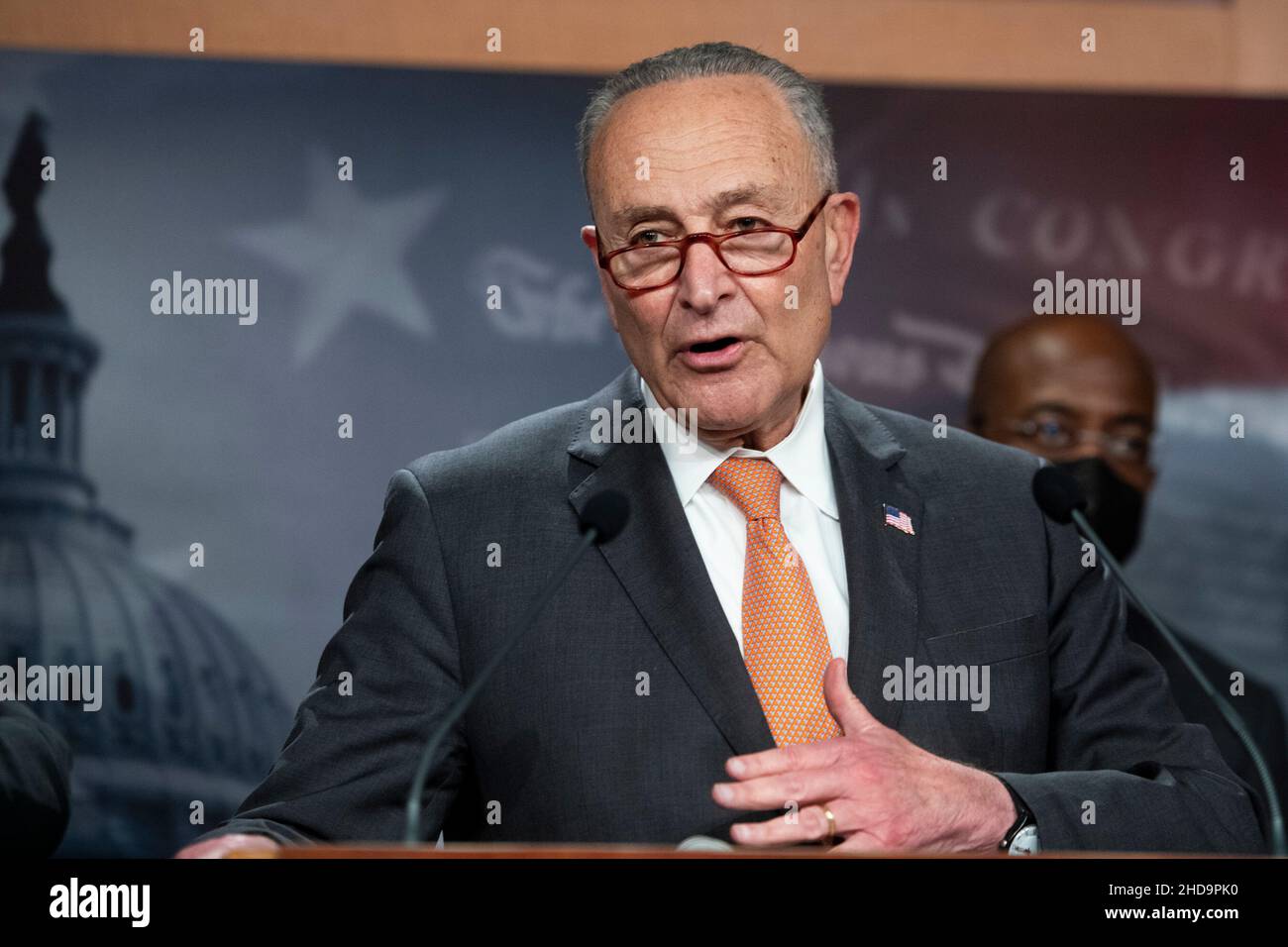 Chuck schumer senate majority leader hi-res stock photography and ...