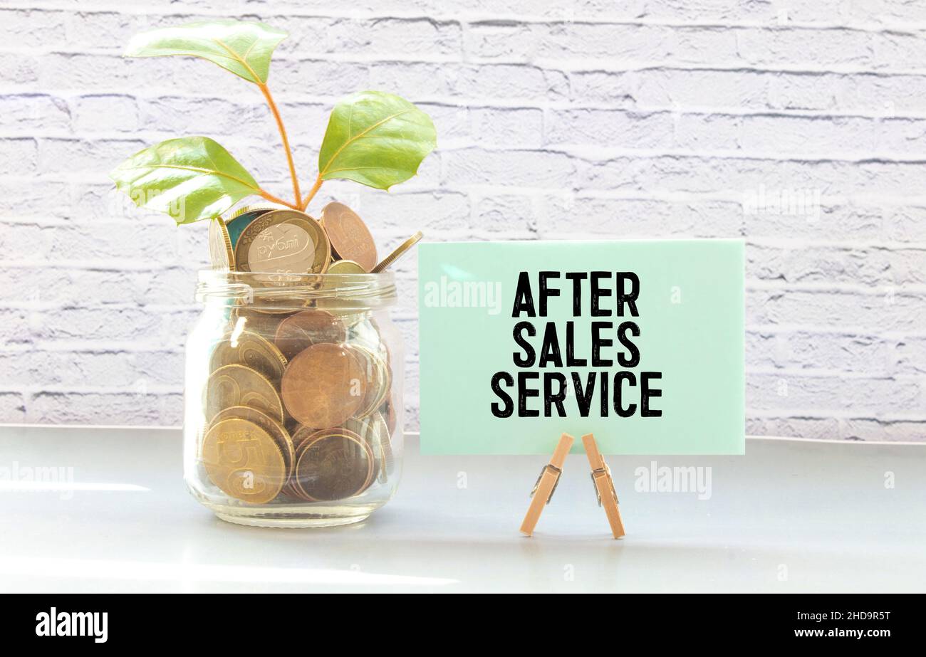 after sales service words on spring note book Stock Photo - Alamy