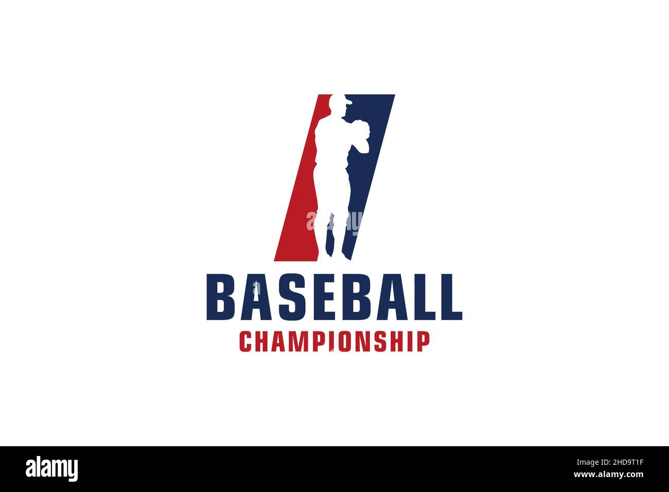 Letter I with Baseball Logo Design. Vector Design Template Elements for ...