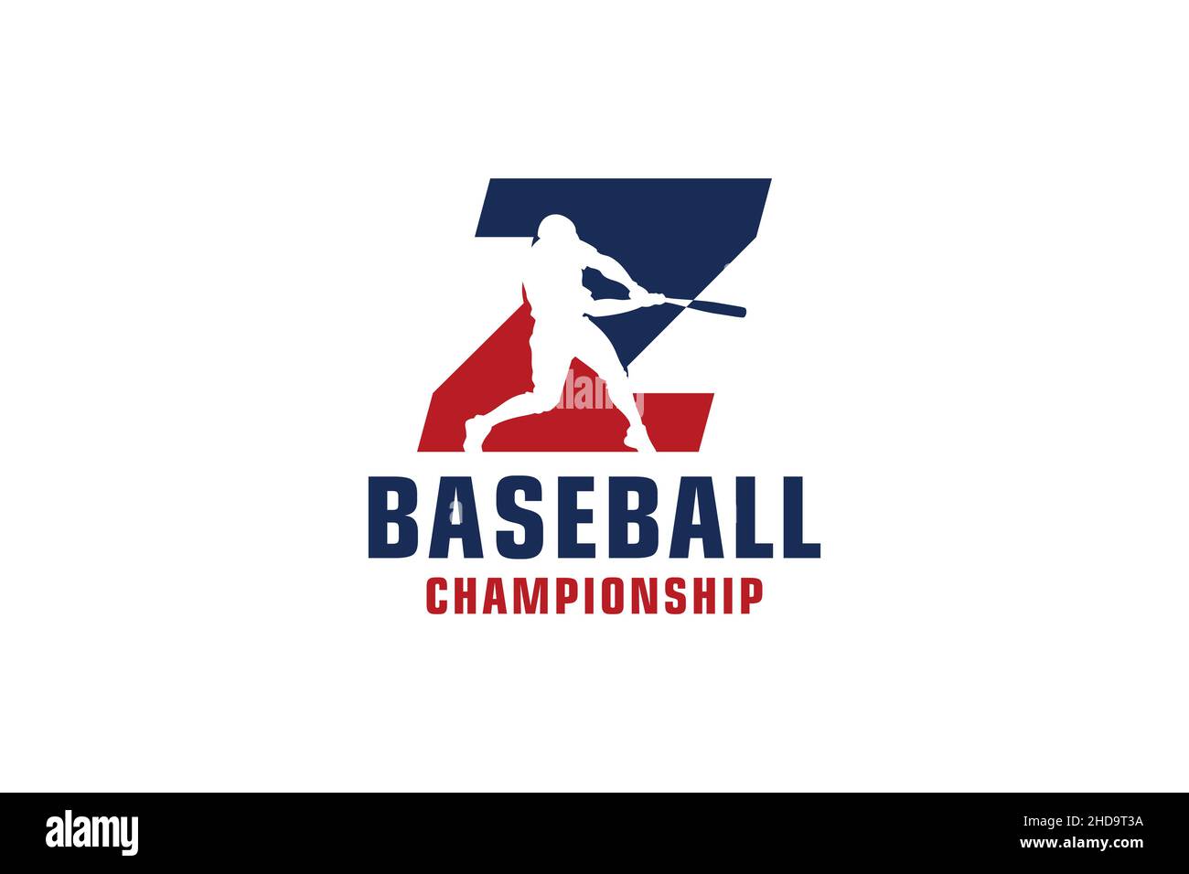 Letter Z with Baseball Logo Design. Vector Design Template Elements for ...