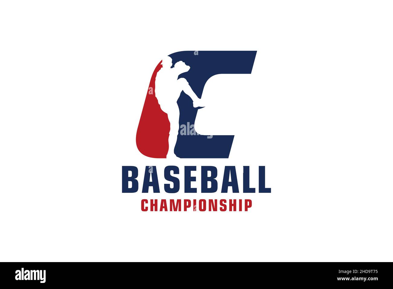 Letter C with Baseball Logo Design. Vector Design Template Elements for ...