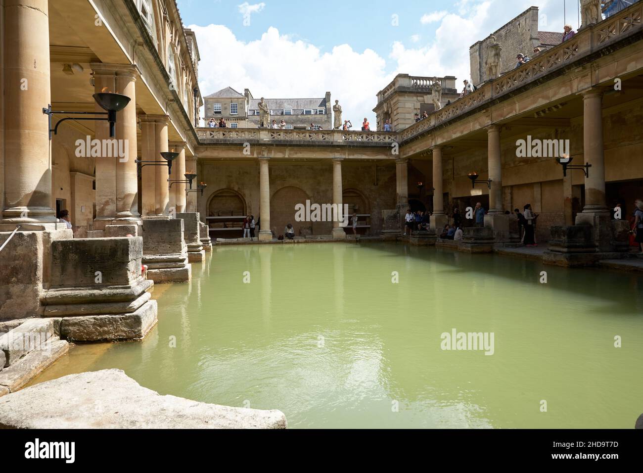 Views of roman Baths City of Bath Stock Photo - Alamy