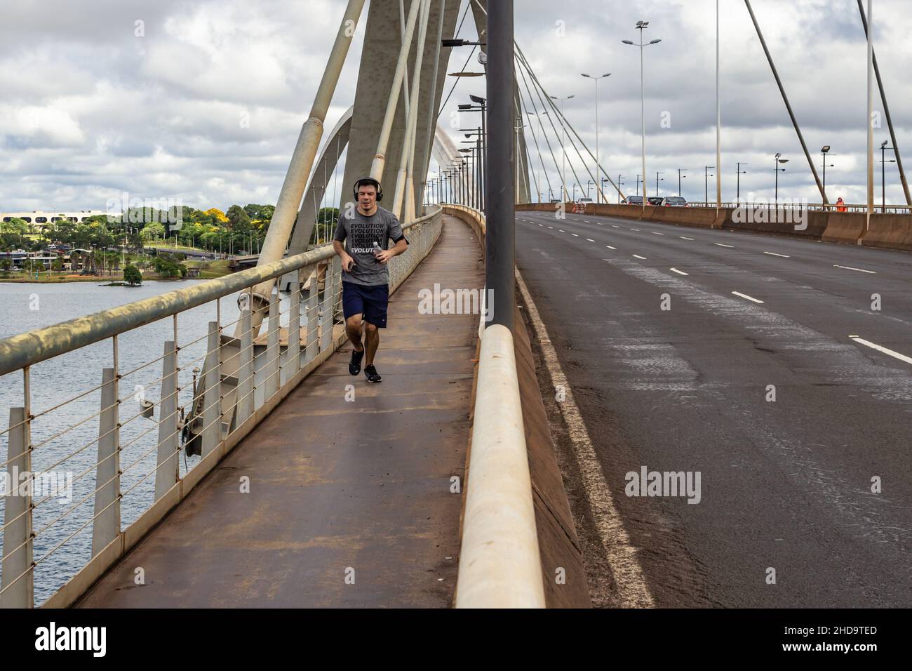 Brasilia, Federal District, Brazil – December 26, 2021: An athlete ...