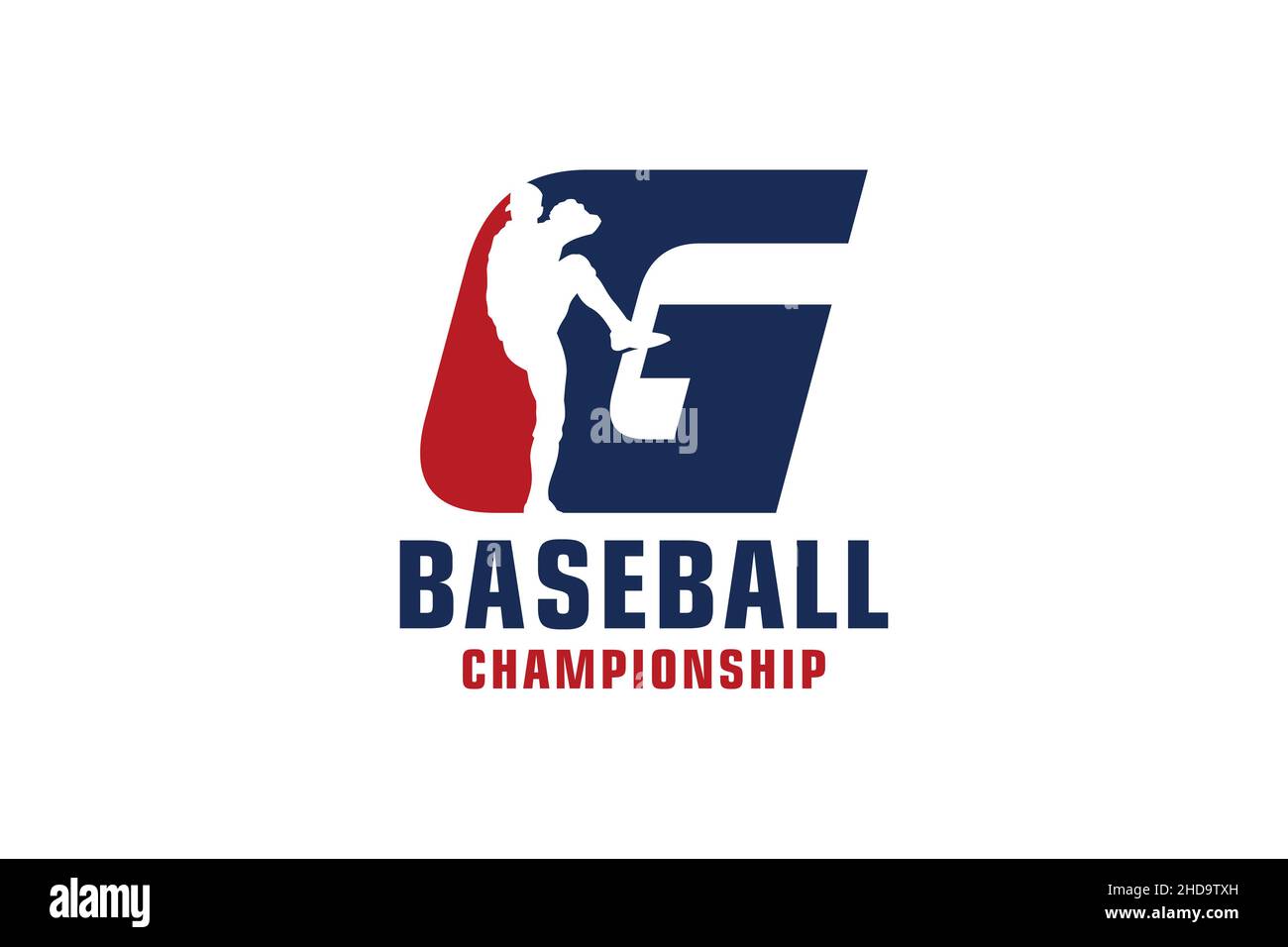 Letter G with Baseball Logo Design. Vector Design Template Elements for ...