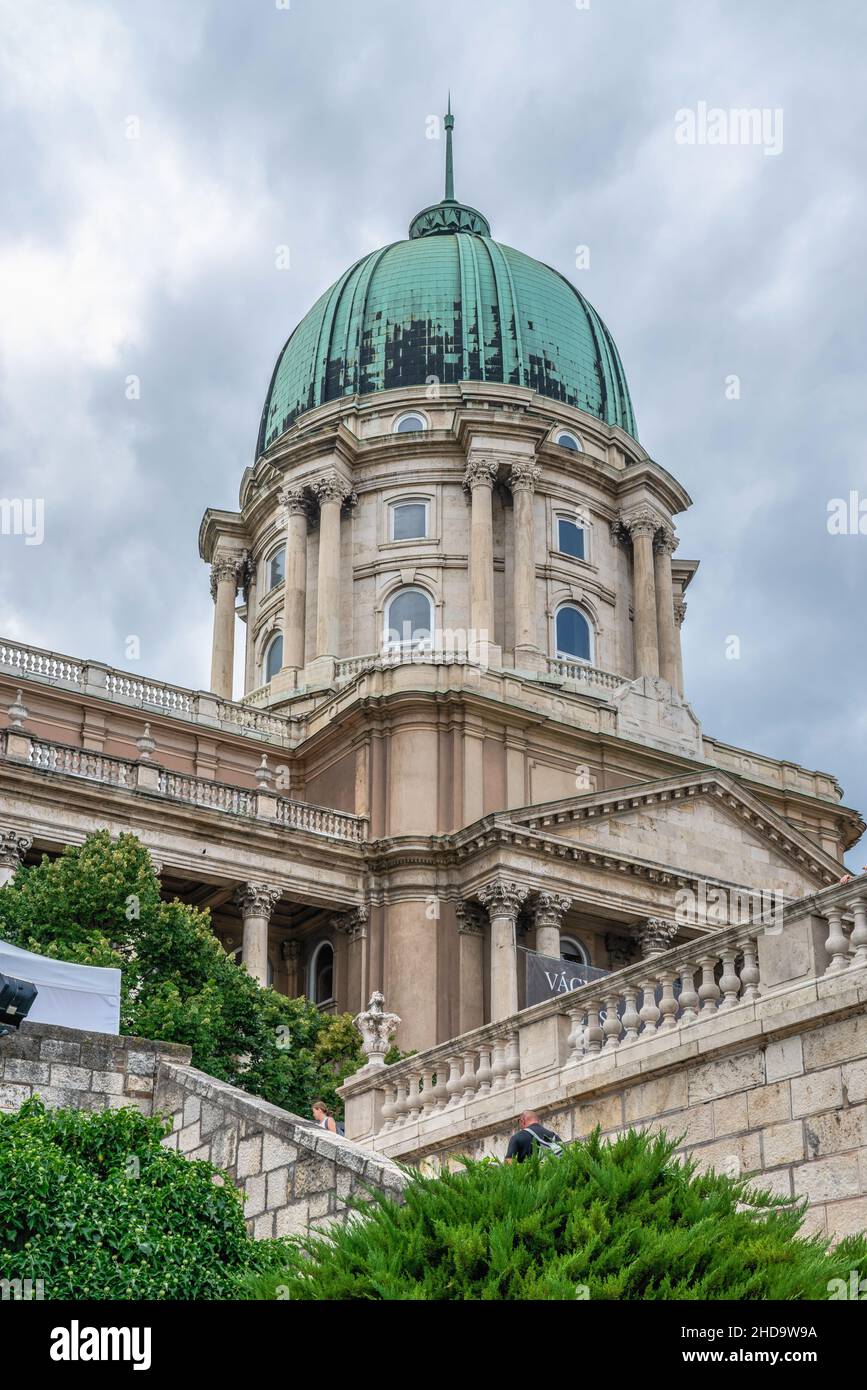 Buda Castle Palace in Budapest, Hungary Stock Photo - Alamy