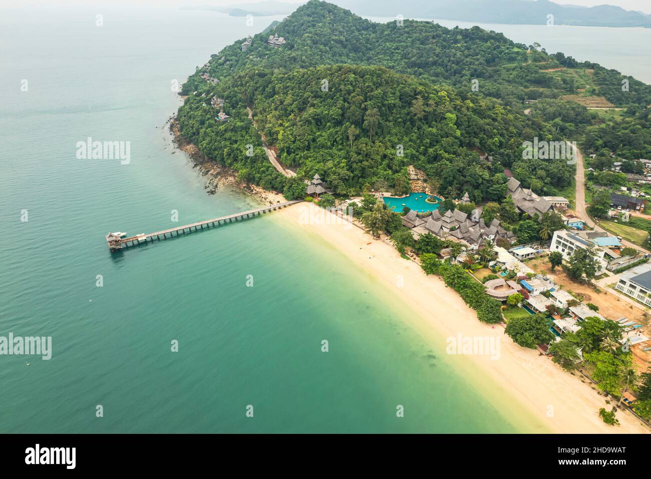 Aerial beautiful island in thailand hi-res stock photography and images ...