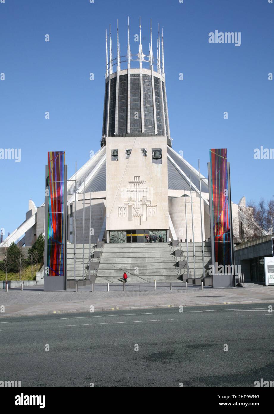 Roman Catholic Cathedral Liverpool Stock Photo - Alamy
