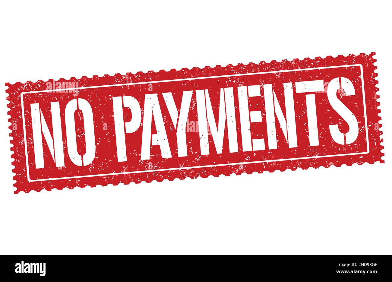 No payments grunge rubber stamp on white background, vector ...