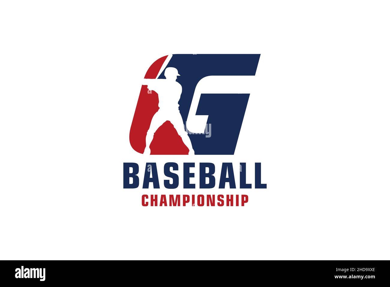 Letter G with Baseball Logo Design. Vector Design Template Elements for ...