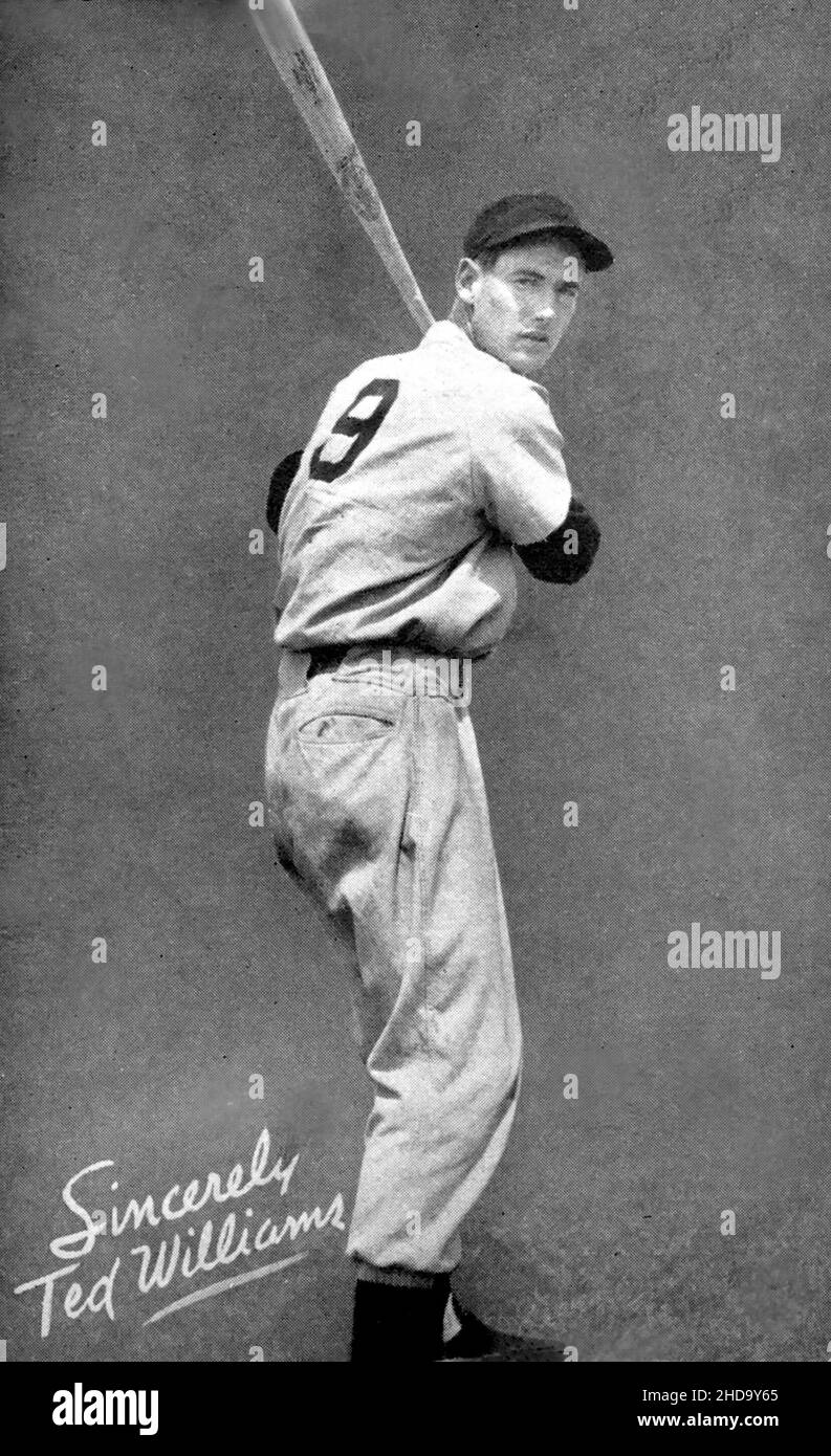 Statistiche Sulle Figurine Di Baseball Di Ted Williams