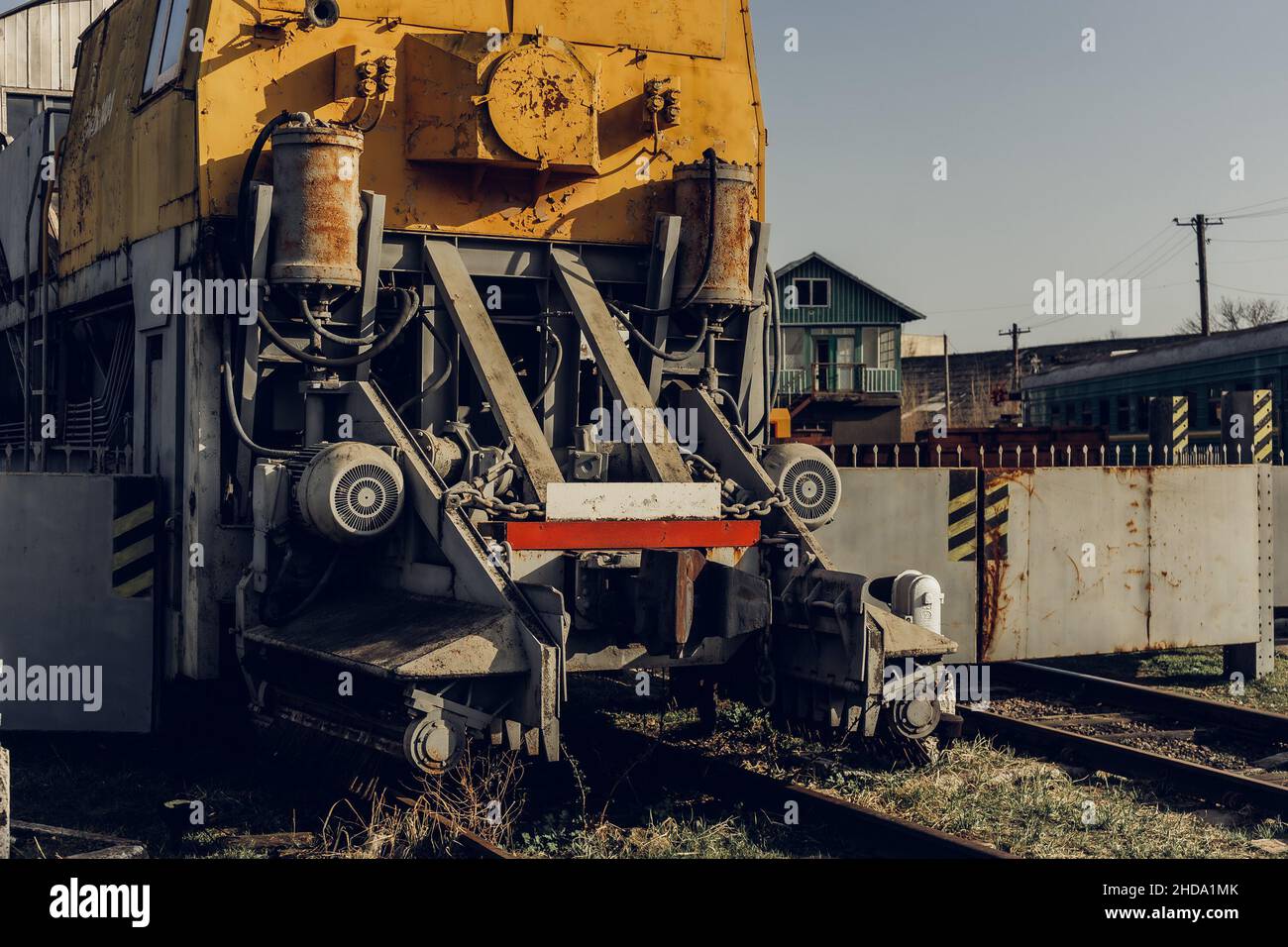 Removal of railway rails hi-res stock photography and images - Alamy