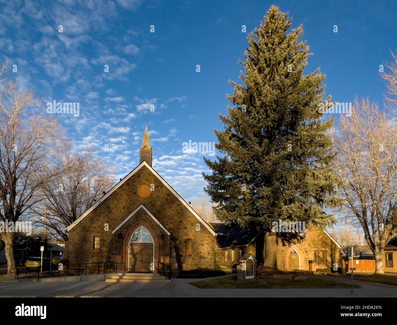Flagstaff Christian Fellowshi, 1932, Flagstaff, Arizona, USA Stock ...