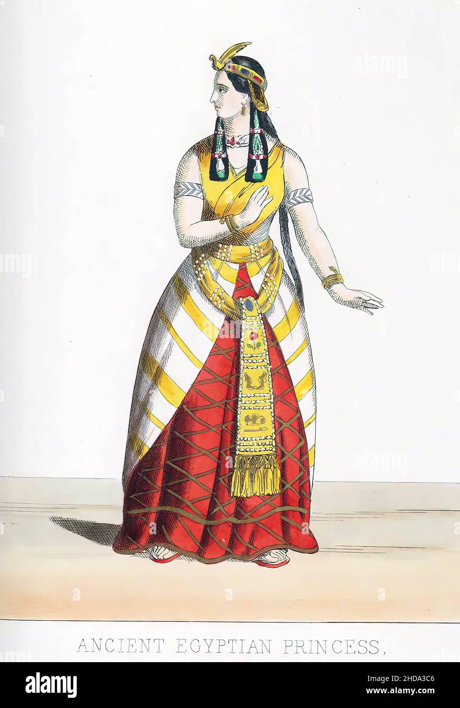 Egyptian Princess Painting