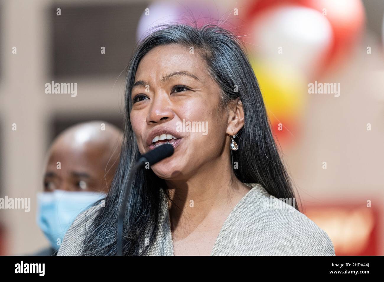 New York, NY - January 4, 2022: Deputy Mayor for Economic and Workforce ...