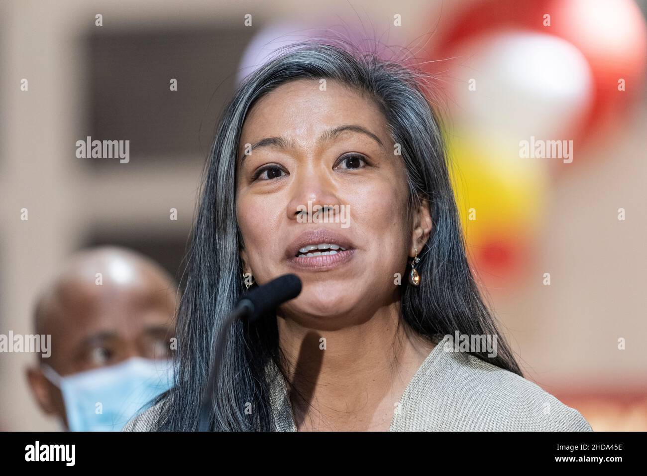 New York, NY - January 4, 2022: Deputy Mayor for Economic and Workforce ...