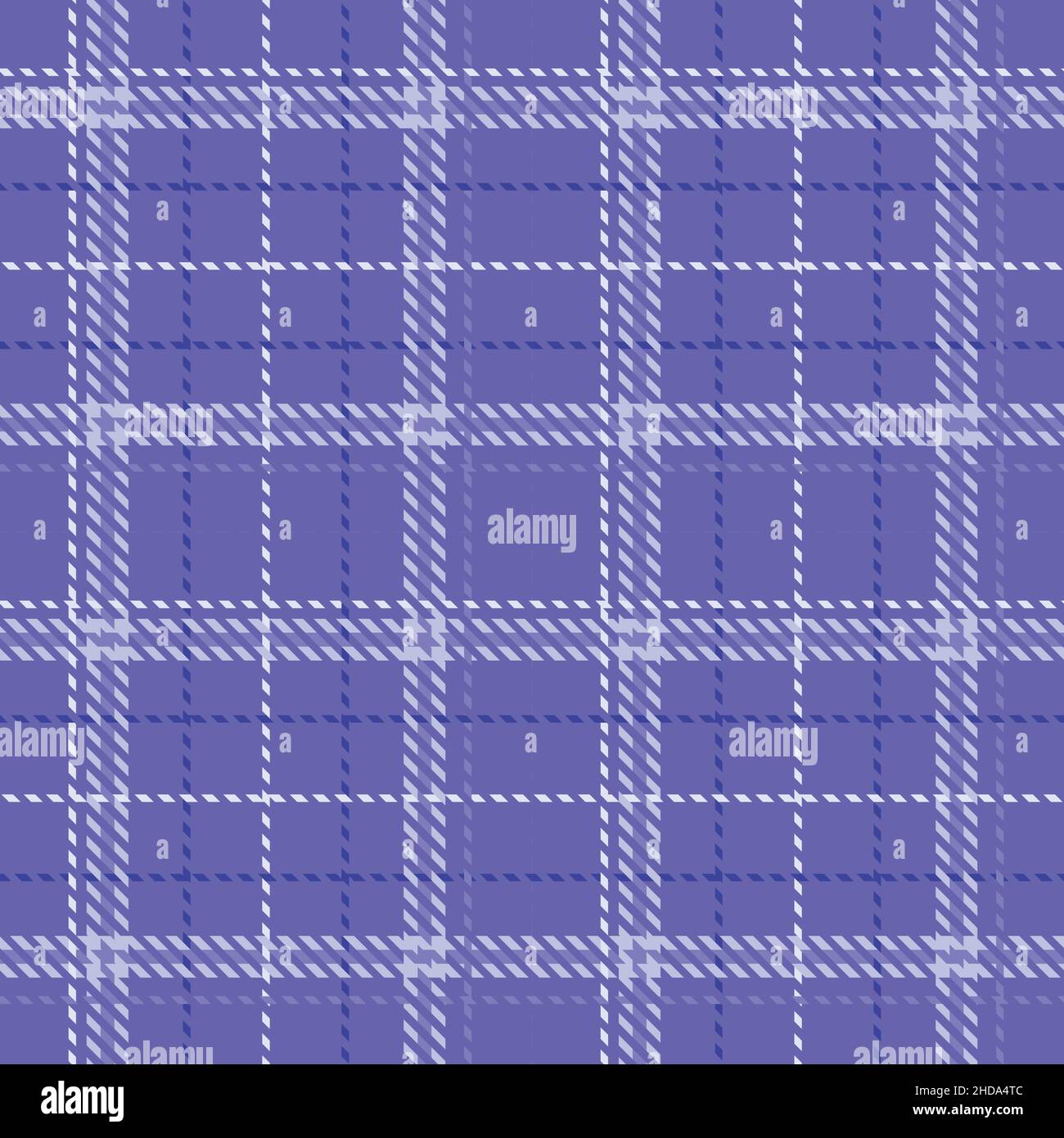 Peri purple tartan color of the year seamless pattern texture. Tonal ...