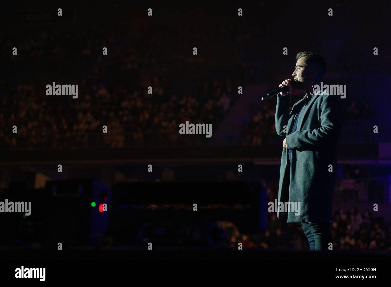 Madrid, Spain. 04th Jan, 2022. Singer Francisco Javier Alvarez Beret ...