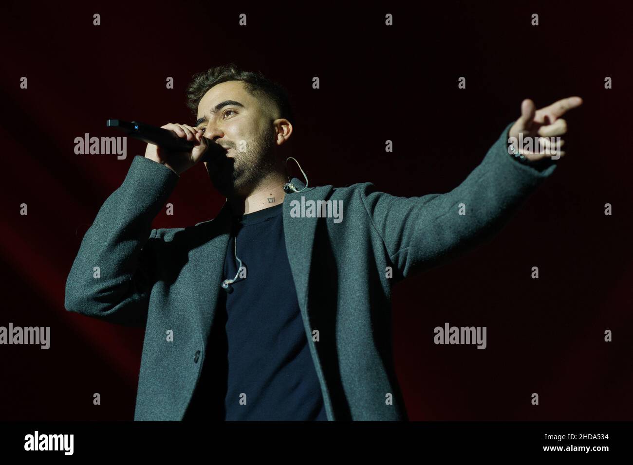 Madrid, Spain. 04th Jan, 2022. Singer Francisco Javier Alvarez Beret ...