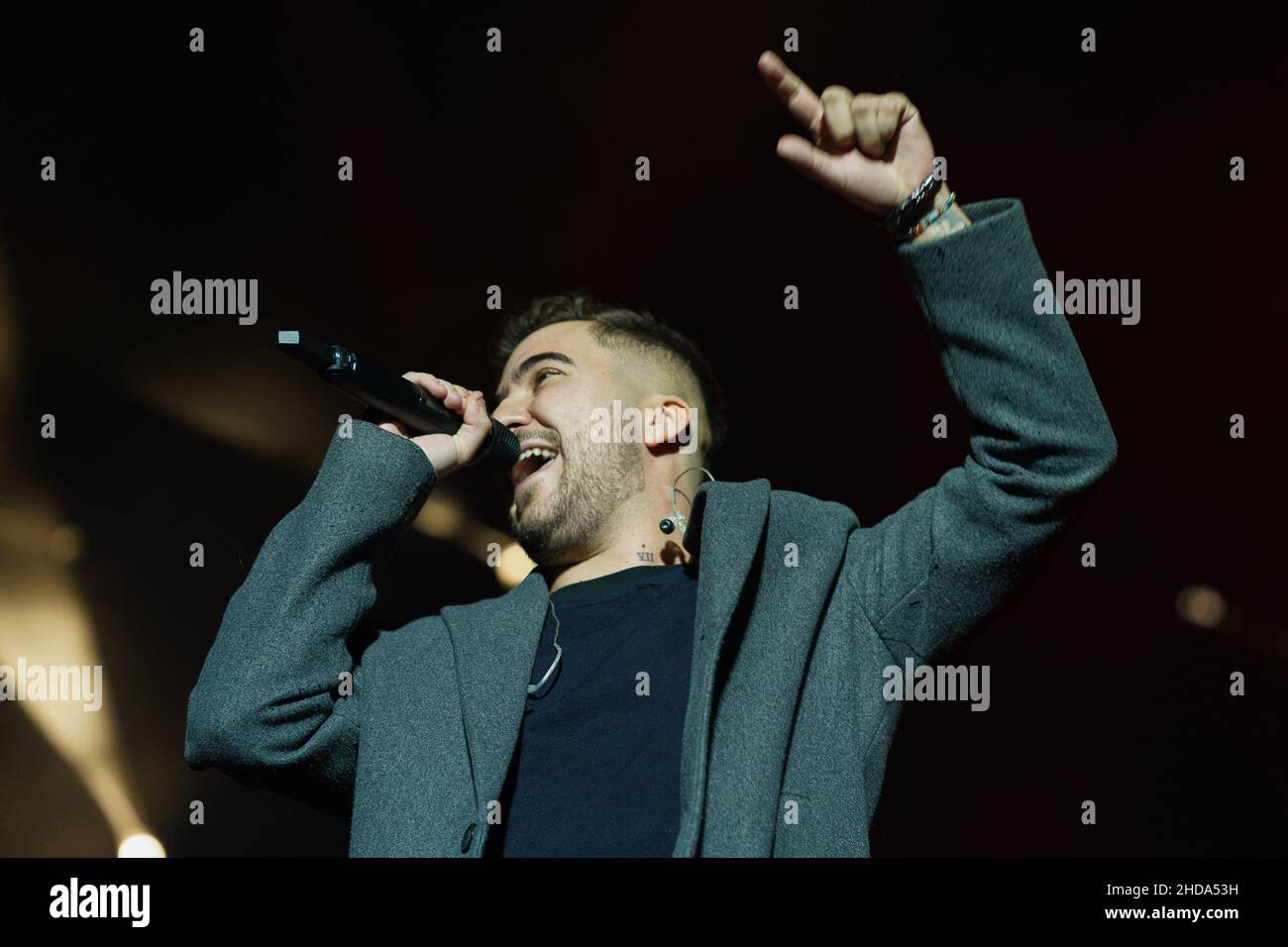 Madrid, Spain. 04th Jan, 2022. Singer Francisco Javier Alvarez Beret ...