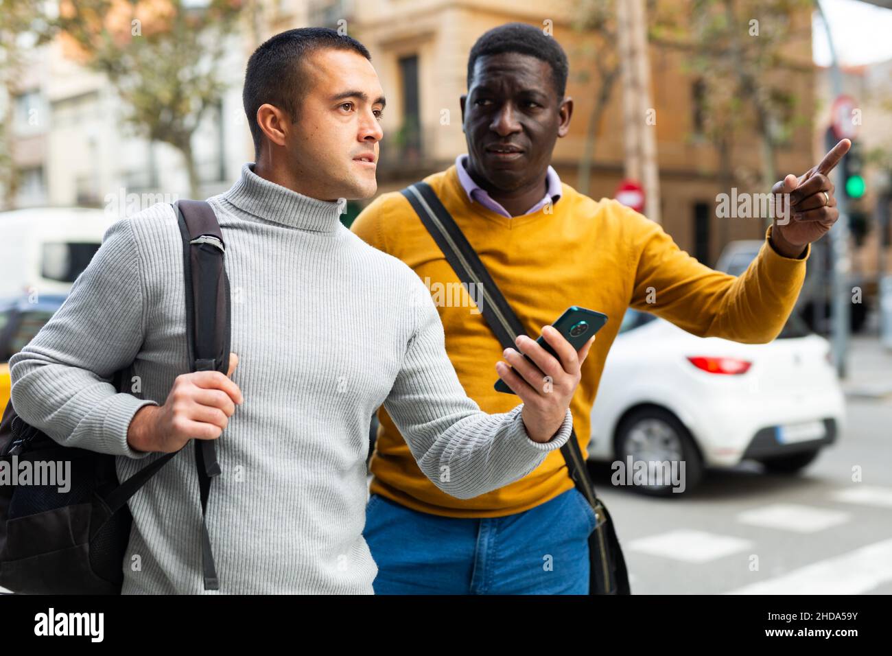 Man asking gesture outdoors hi-res stock photography and images - Alamy