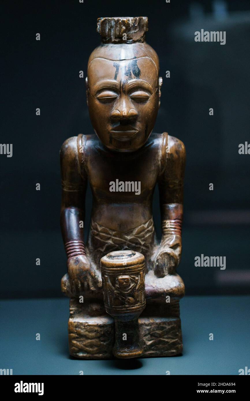 Madrid, Spain, 05/01/2022, 'The King of Kuba' piece seen during the ...
